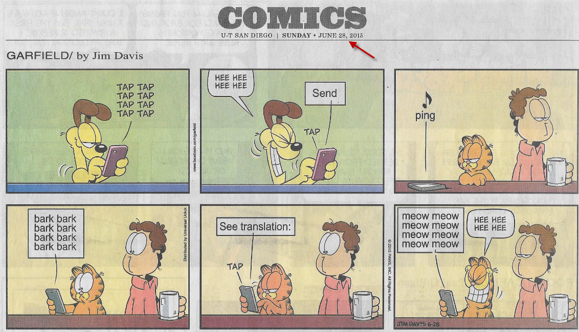 Garfield Time Travel – Norbert Haupt