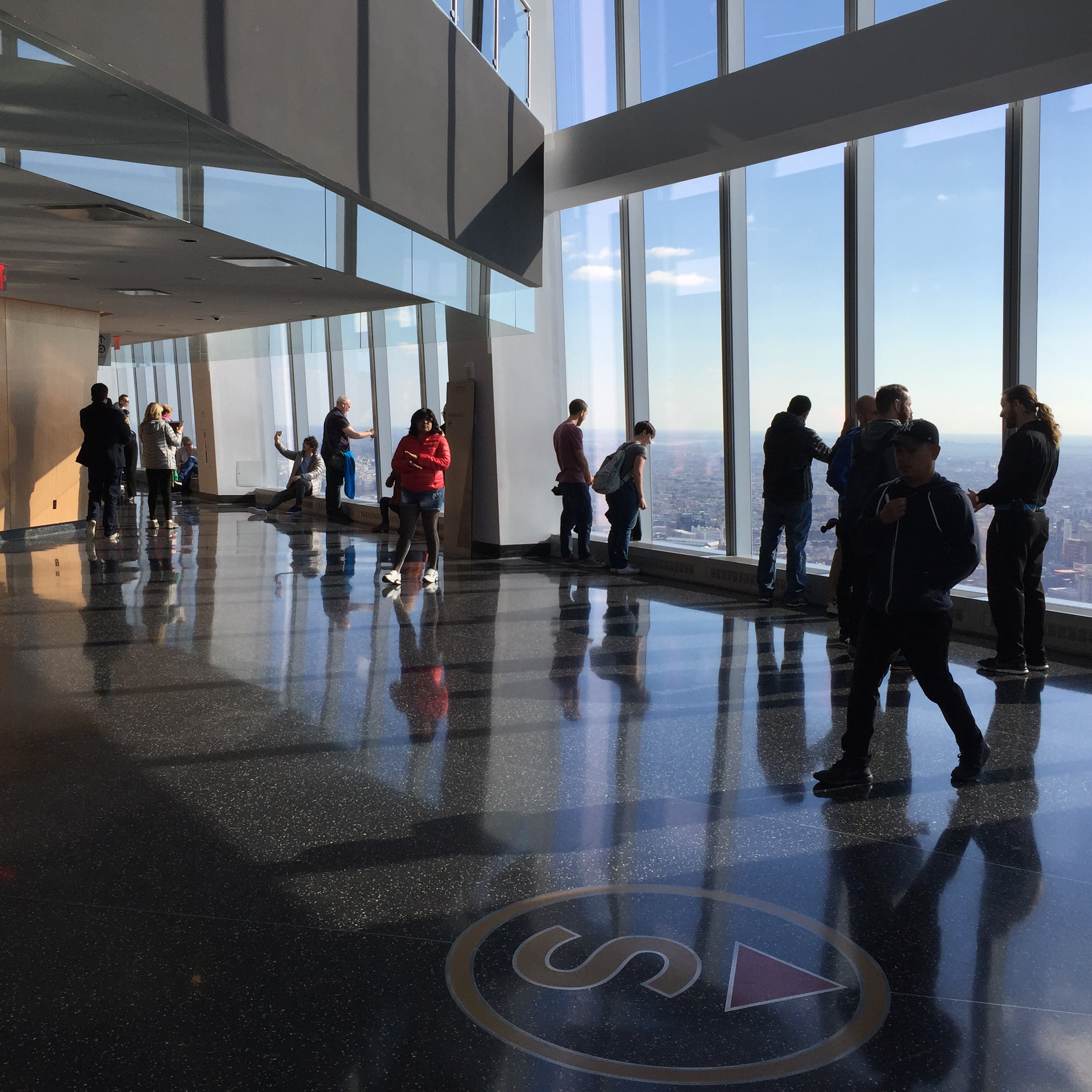 View From Top Of The World Trade Center