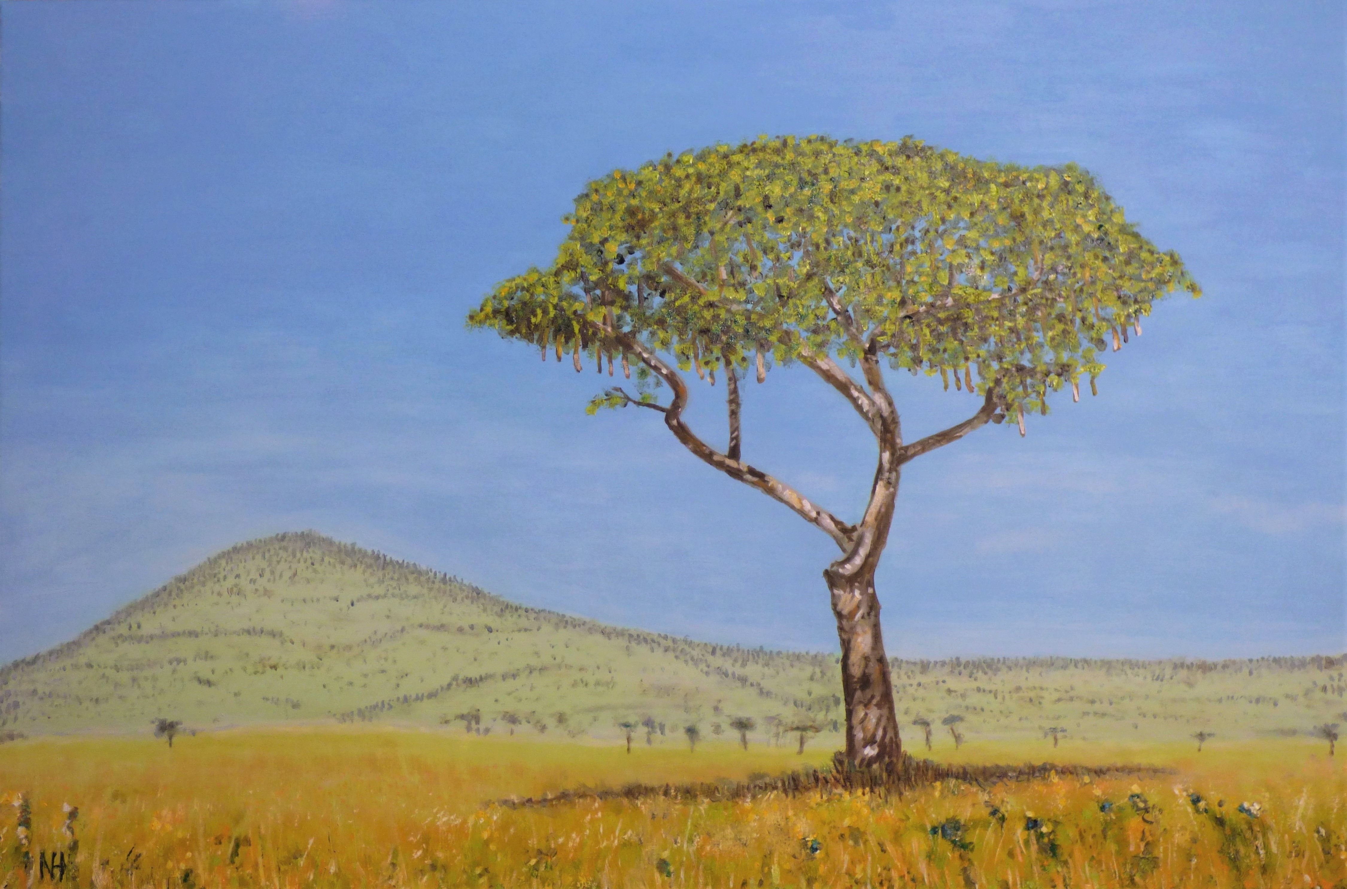 New Painting: The Sausage Tree – Norbert Haupt